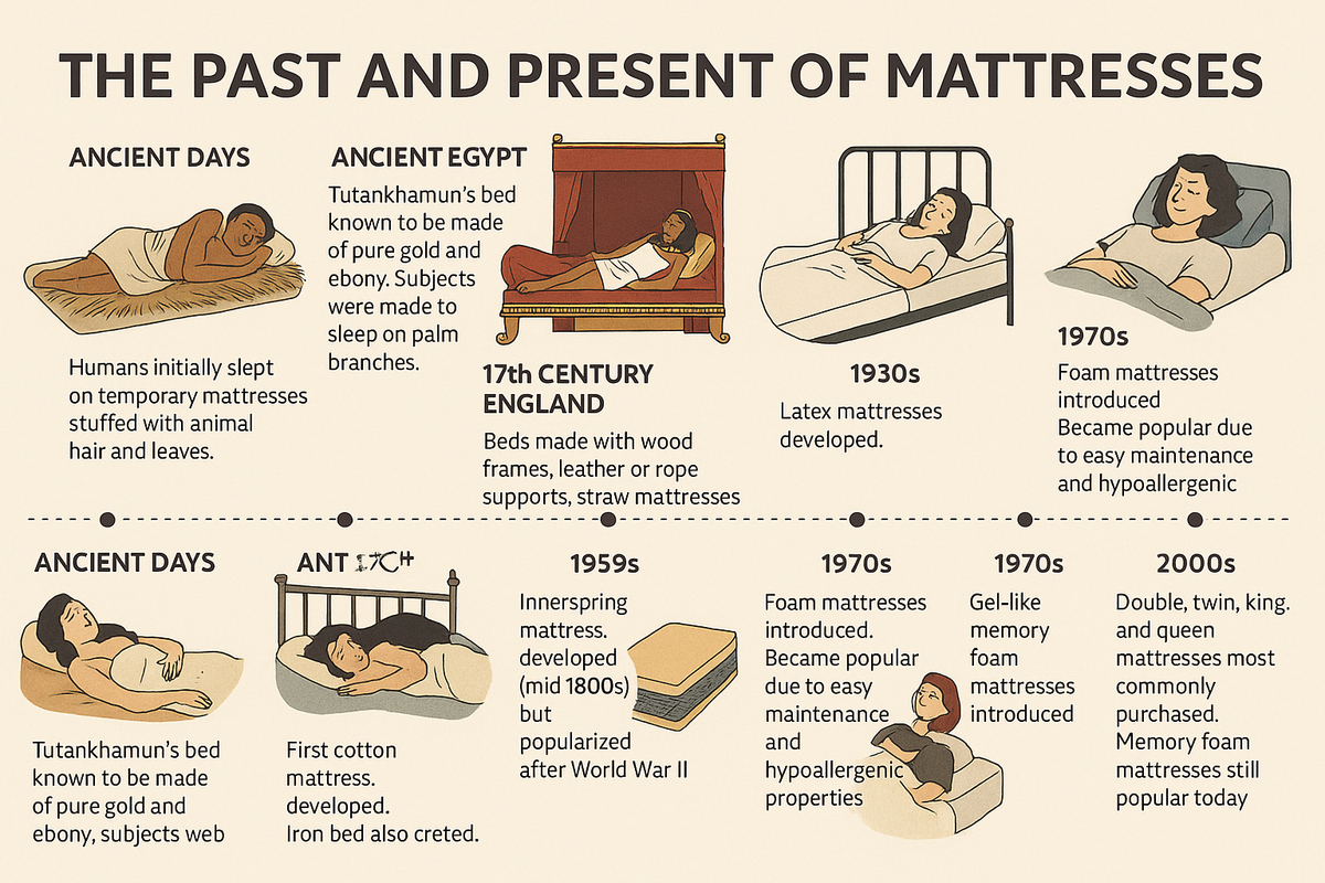 The Past and Present Of Mattresses